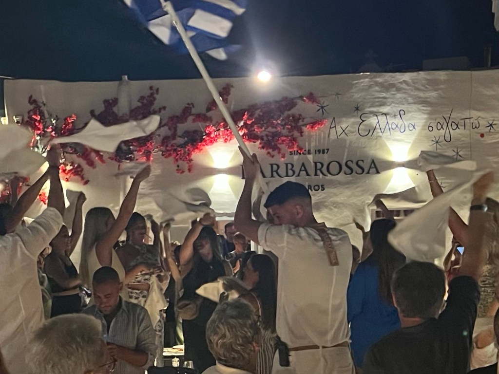 Barbarossa: All you need to know for the Napkin Party in Paros | Where ...